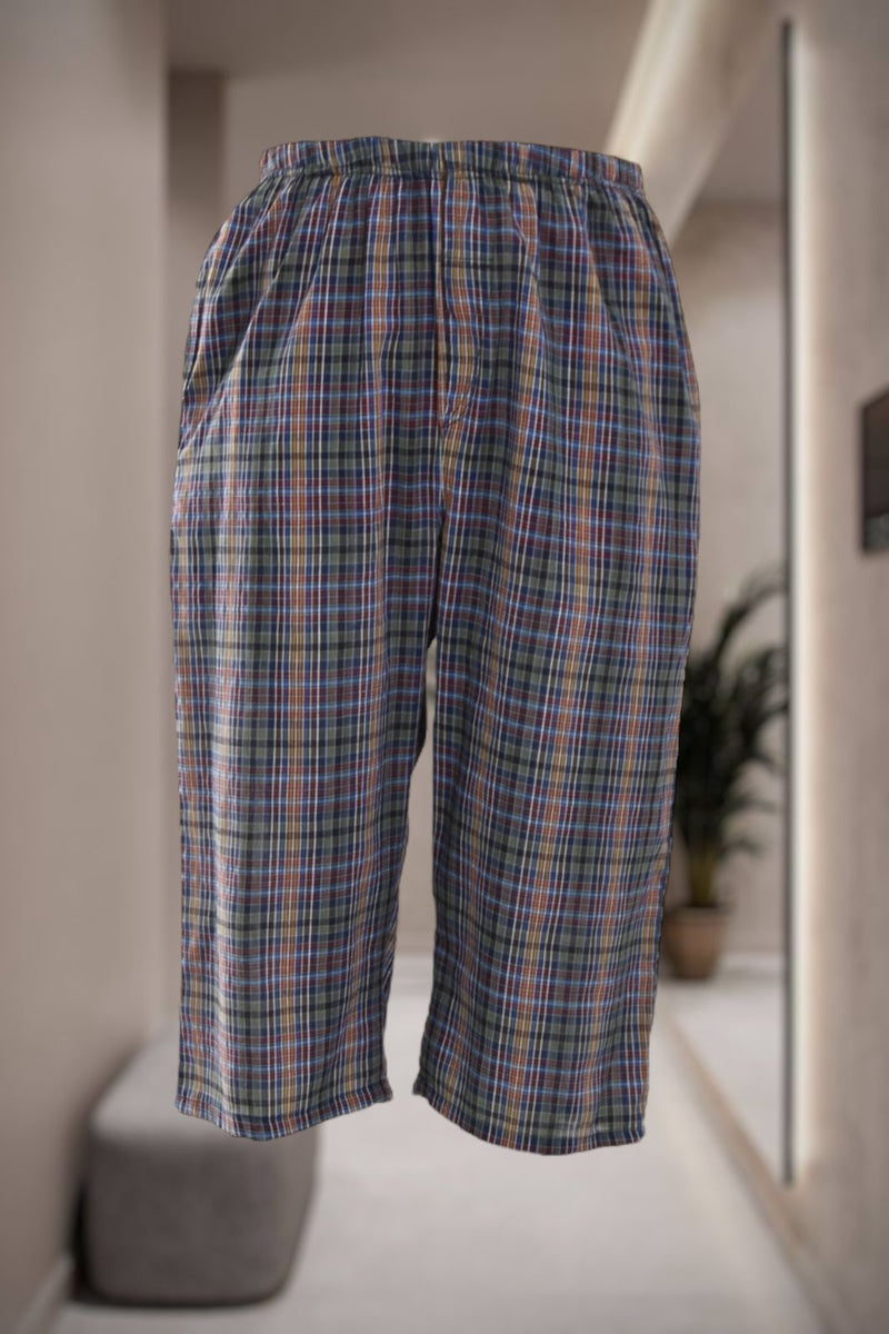 Men’s Green Check 3/4 pants – Forever Sleepy
